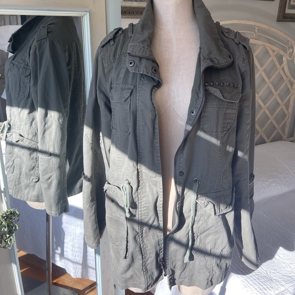 Sound & Matter | Jackets & Coats | Olive Utility Jacket | Poshmark